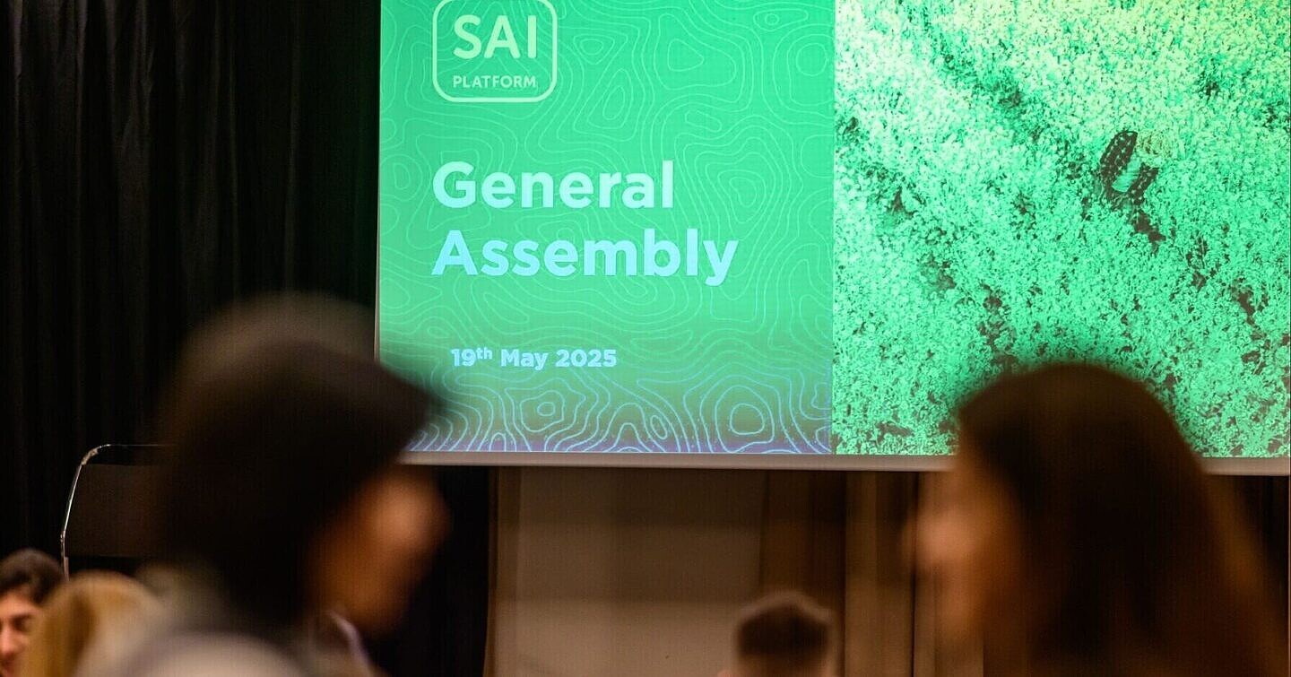 SAI Platform — Sustainable Agriculture Initiative Platform